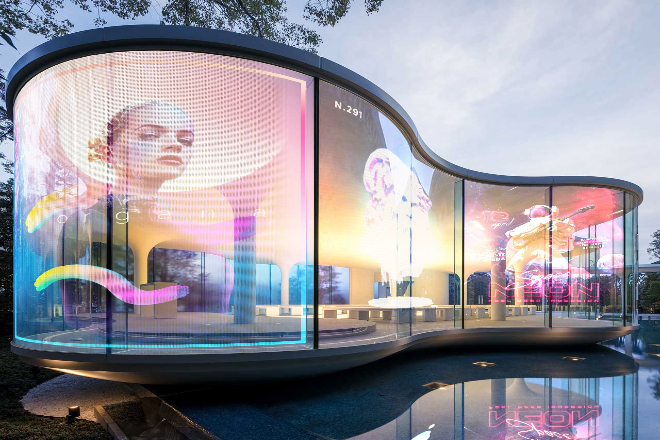 How Do LED Screens Adapt To Special Building Structures? - LED Screen ...