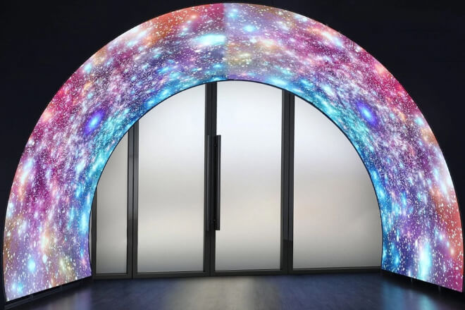 How can LED arch screens enhance the first impression at an event ...